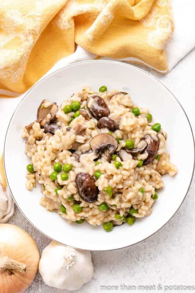Creamy Mushroom Risotto