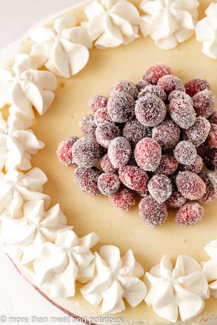 Cranberry Cheesecake