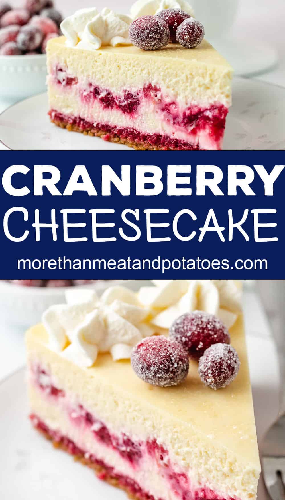 Cranberry Cheesecake - More Than Meat And Potatoes