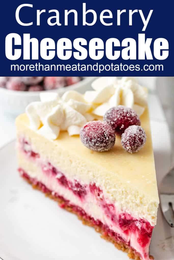 Cranberry Cheesecake - More Than Meat And Potatoes