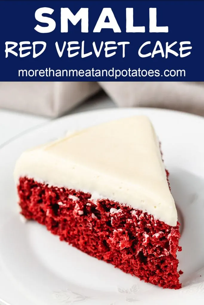 Easy Small Red Velvet Cake