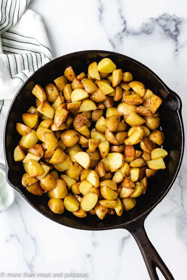 Easy Sausage and Potatoes Skillet Recipe