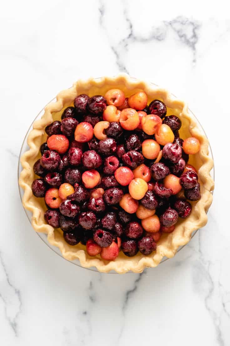 Cherry Pie (with Crumb Topping)