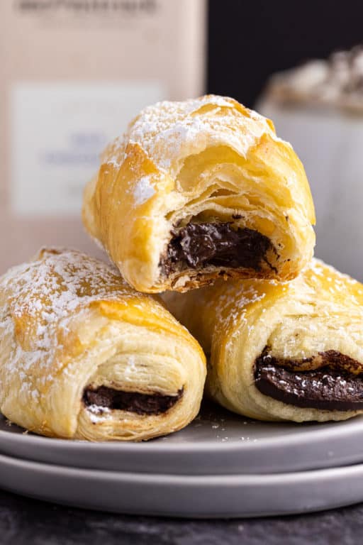 Chocolate Filled Pastry (Pain Au Chocolat)