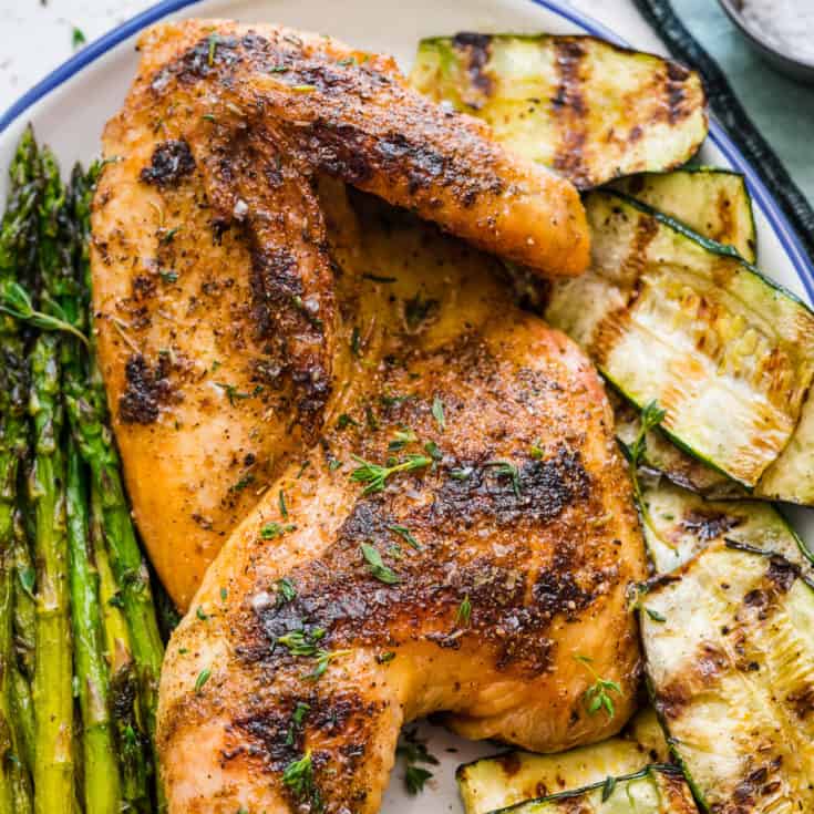 Grilled Half Chicken