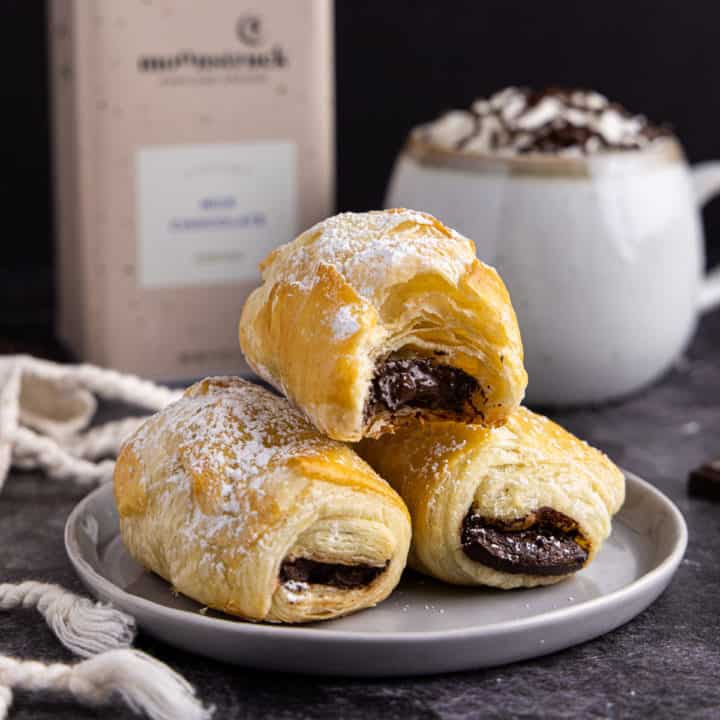 Chocolate Filled Pastry (Pain Au Chocolat)