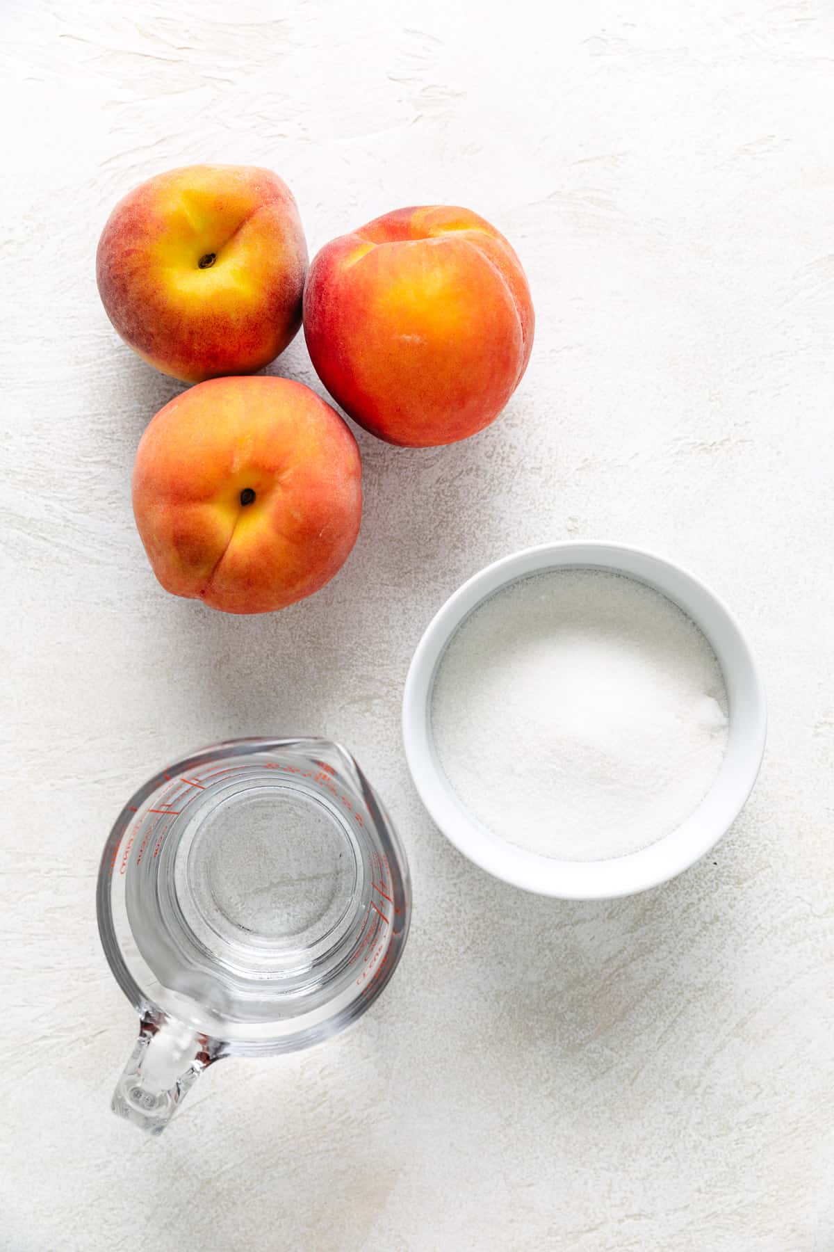 Peach Simple Syrup Recipe with Fresh Peaches