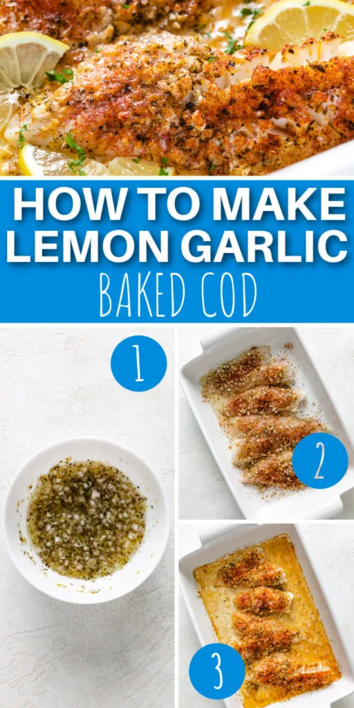 Easy Baked Cod Recipe with Lemon and Garlic