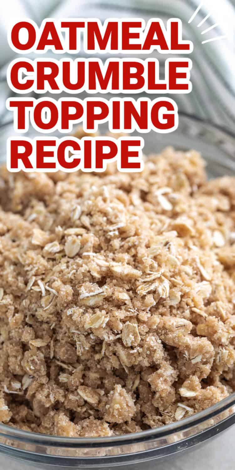 Crumble Topping Recipe
