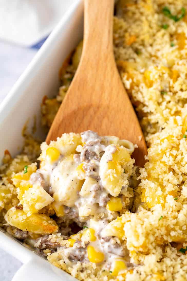 Best Hamburger Corn Casserole Recipe