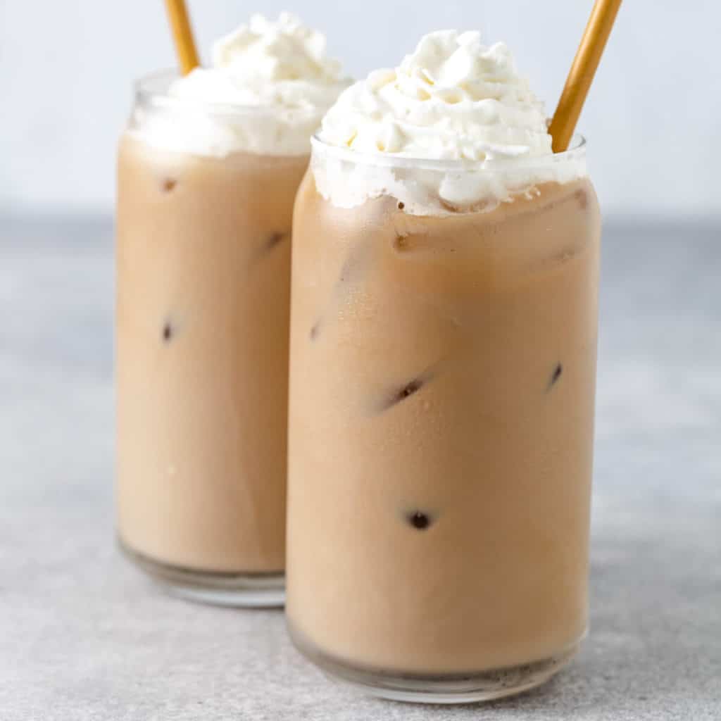 Iced Blonde Vanilla Latte