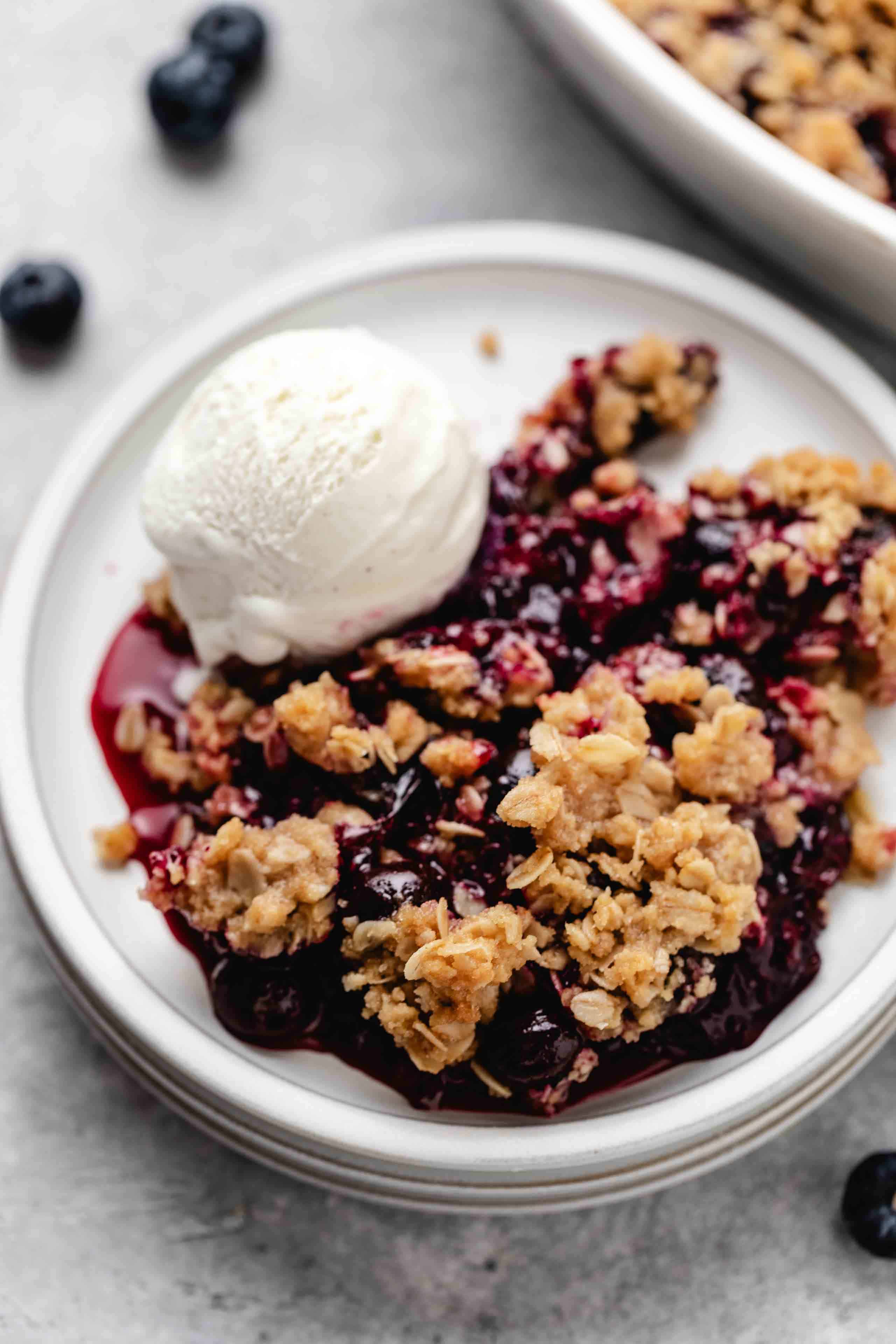 Blueberry Crumble