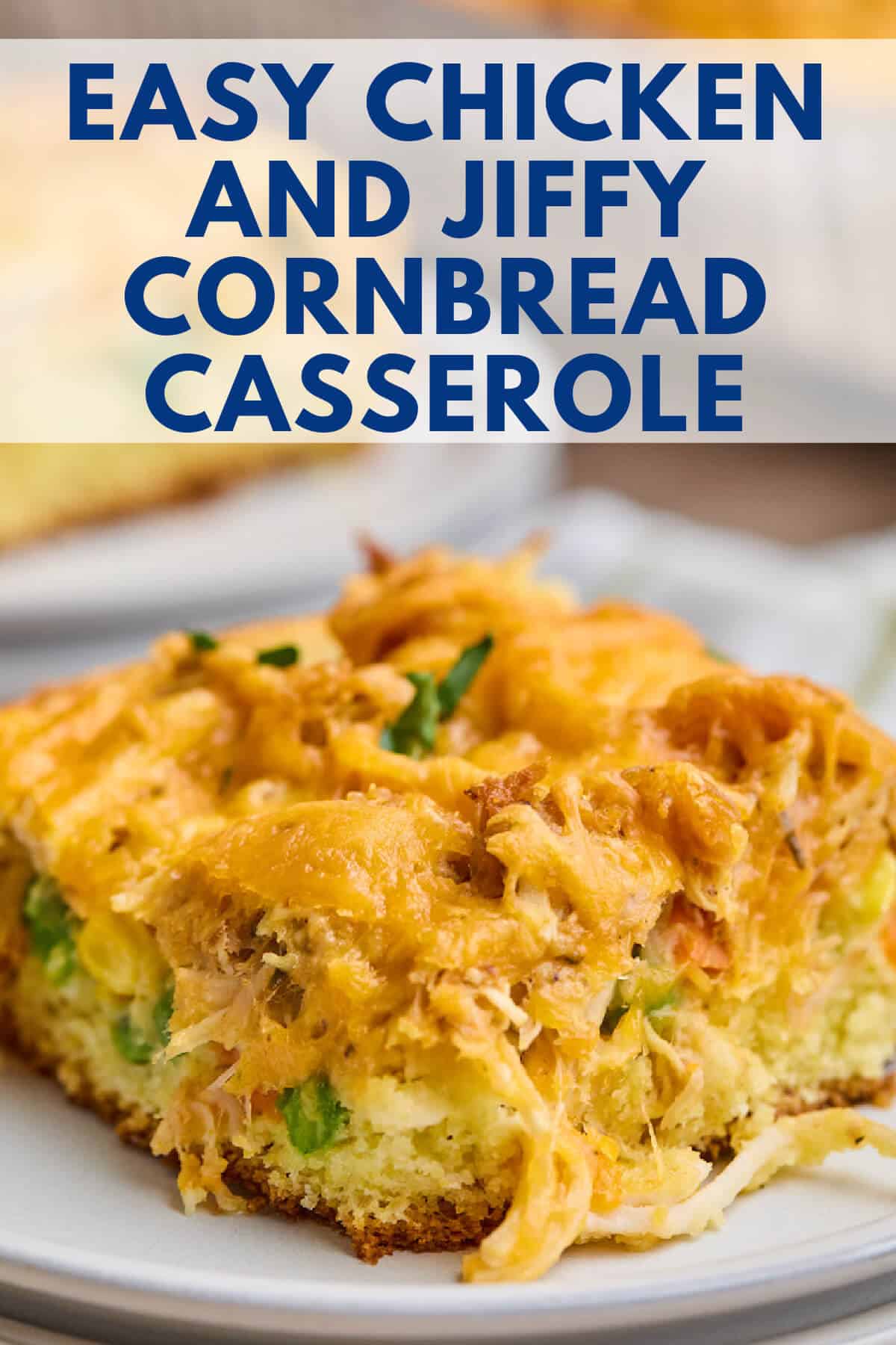 Easiest Chicken Cornbread Casserole Recipe