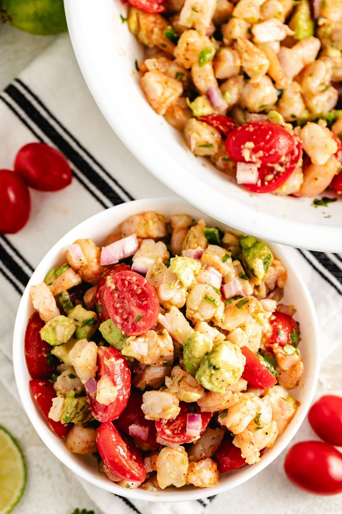 Chili Lime Shrimp and Avocado Salad